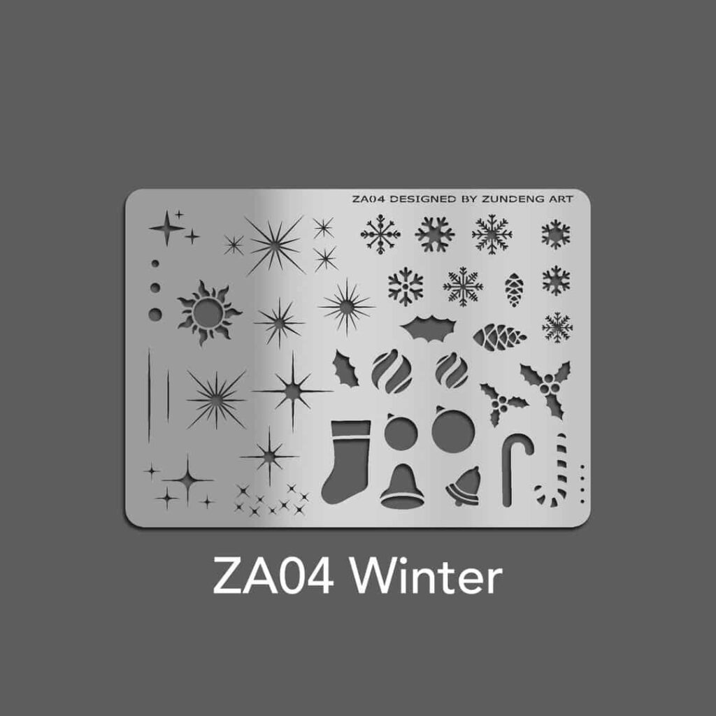 Extension of Pastel Nagomi Art Stencil Designs | Zundeng Art