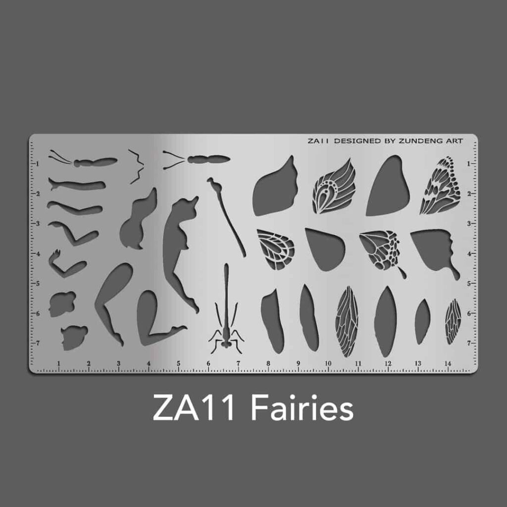 Pastel Nagomi Art Stencil is A Piece of Art Too