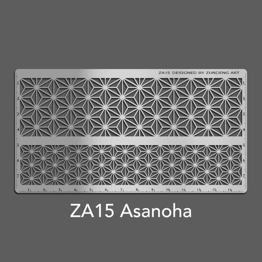 Stainless Steel Wagara Stencils For Pastel Art | Zundeng Art