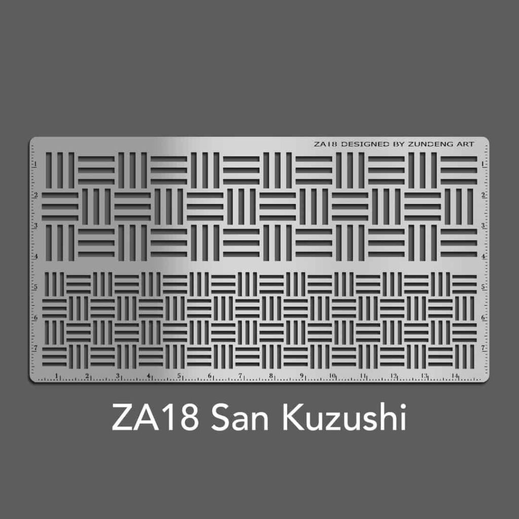 Stainless Steel Wagara Stencils For Pastel Art | Zundeng Art