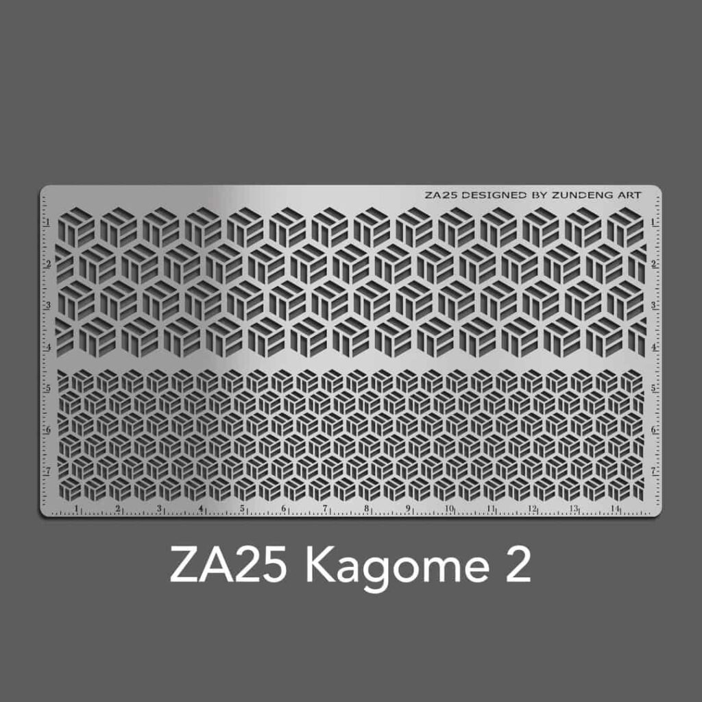 Most Comprehensive Set of Wagara Stencils | Zundeng Art