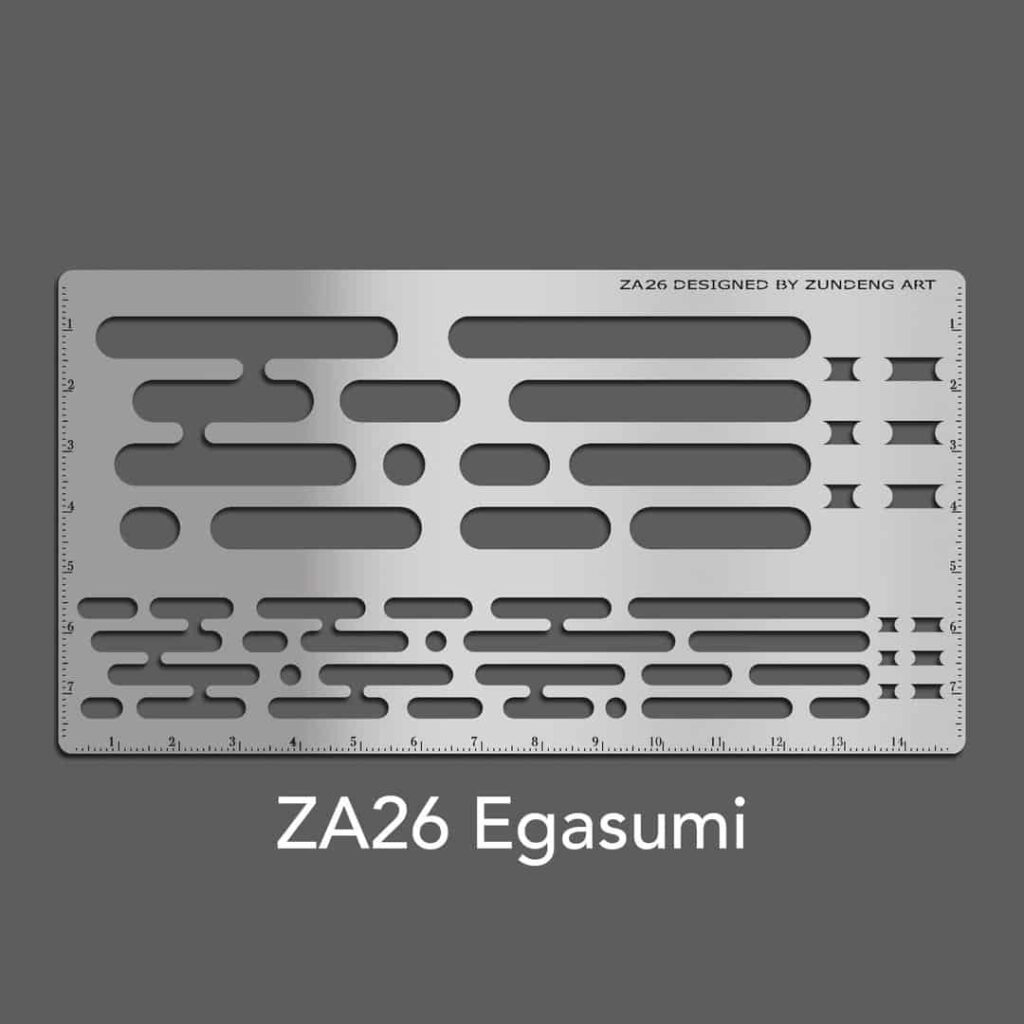 Most Comprehensive Set of Wagara Stencils | Zundeng Art